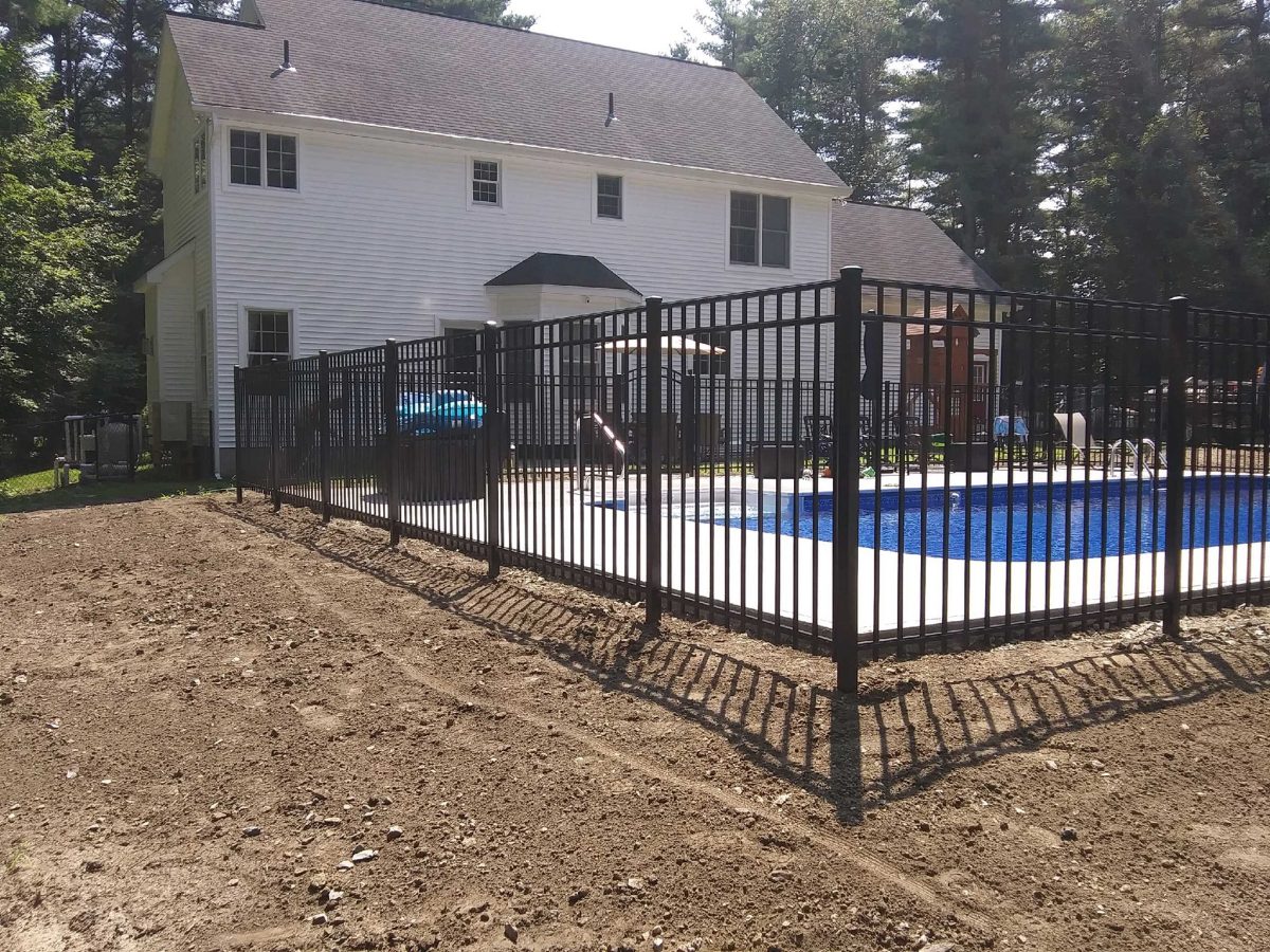 Ornamental Aluminum Fence - Backyard Fence